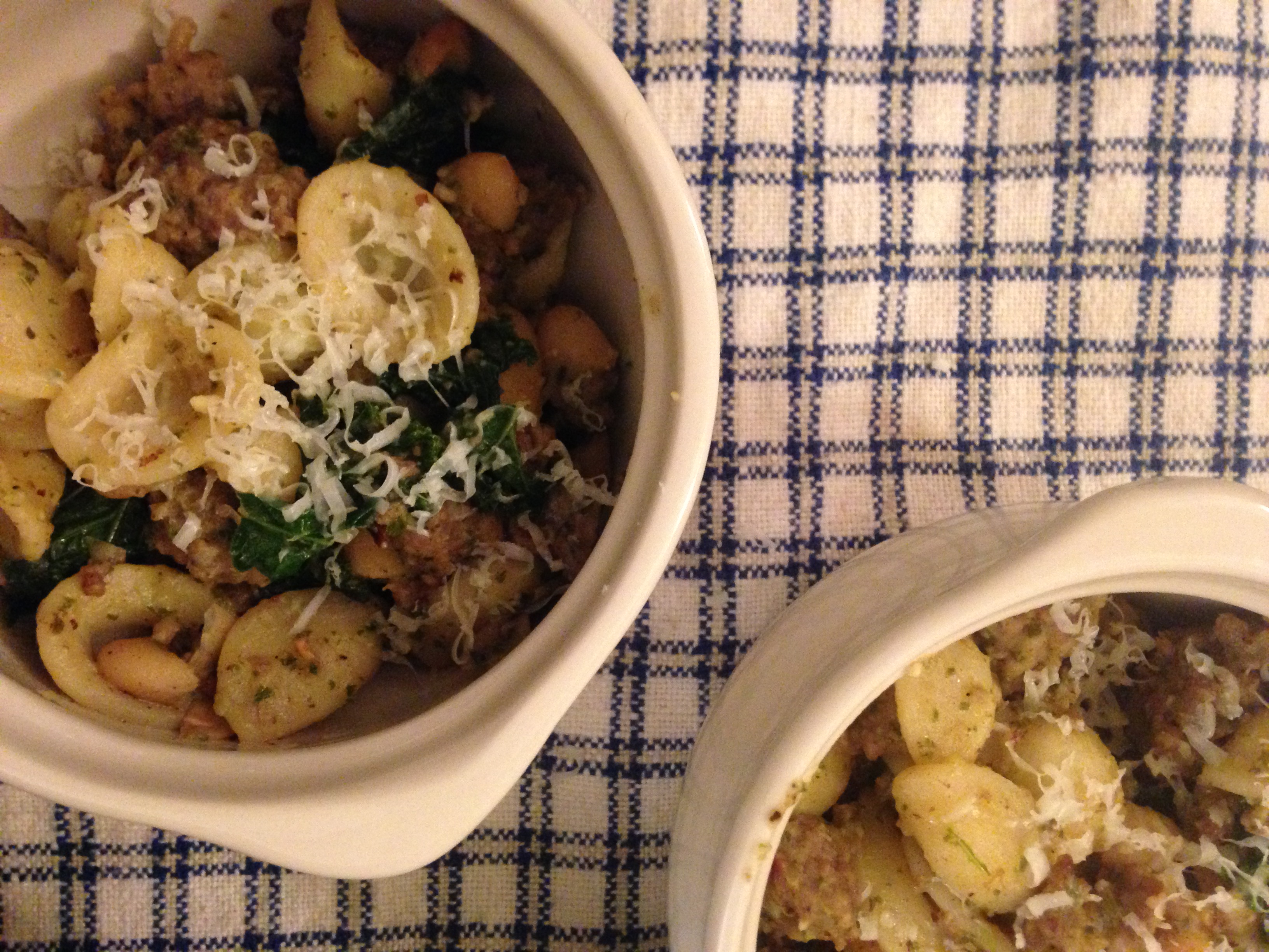 Zoning Codes + RECIPE: Orecchiette with Kale Pesto, Sausage & White ...